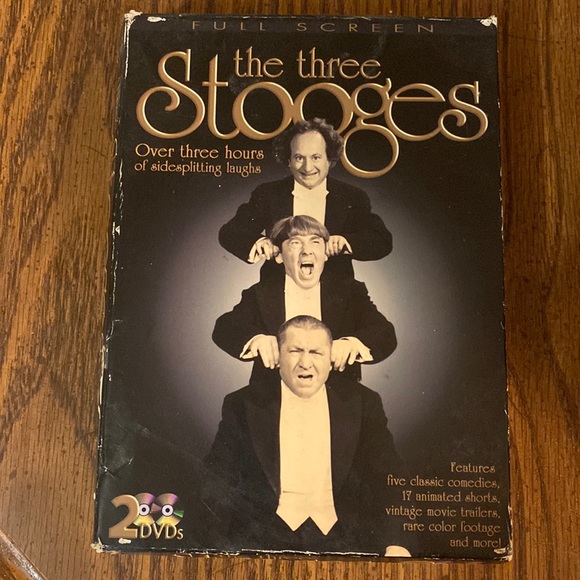 Media | The Three Stooges 2 Disc Dvd Set | Poshmark